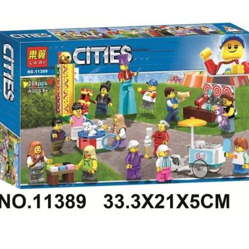 Jual hotsalee Bela Lari 11389 city people pack fun fair lego minifigure ...