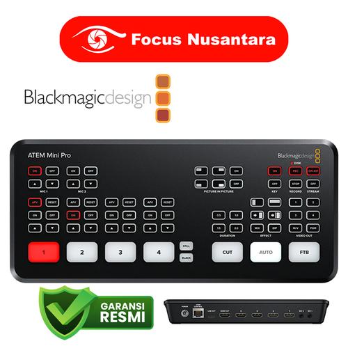 Promo BLACKMAGIC Atem Mini Pro Live Stream Switcher GARANSI RESMI Cicil ...