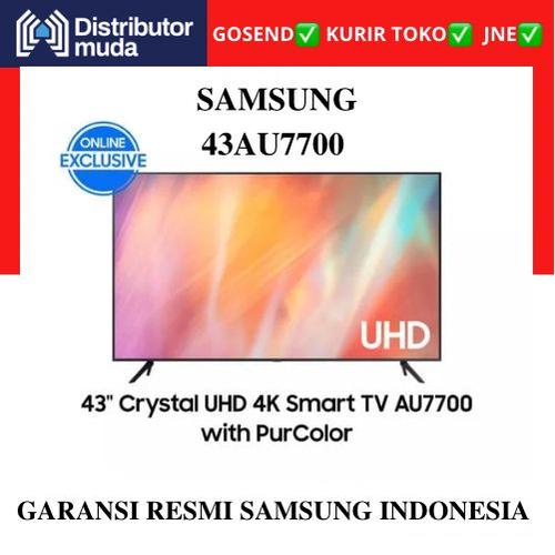 Jual SAMSUNG LED UA43AU7700 - SMART TV LED 43 INCH CRYSTAL UHD 4K ...