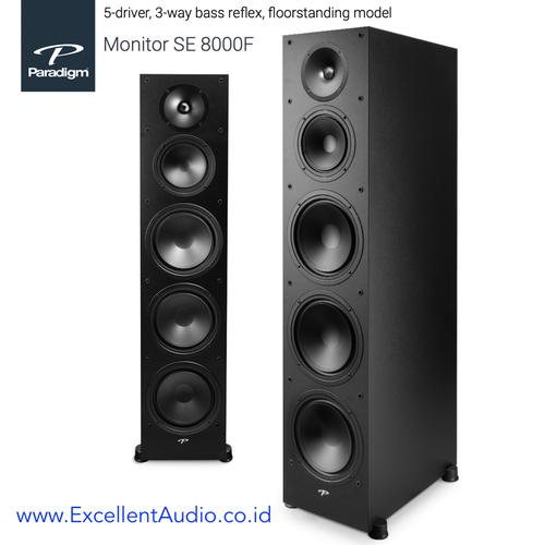 Promo Paradigm monitor SE 8000F floorstand passive speaker - Hitam ...