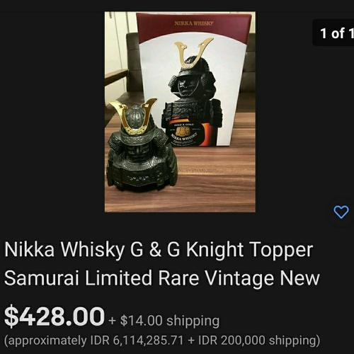 Jual nikka samurai armor full diecast metal figure collector item ...