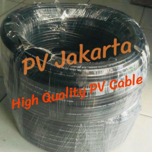 Jual Twin Kabel Solar Panel 2x4mm2 50M / Kabel PV 2x4mm2 50 Meter ...