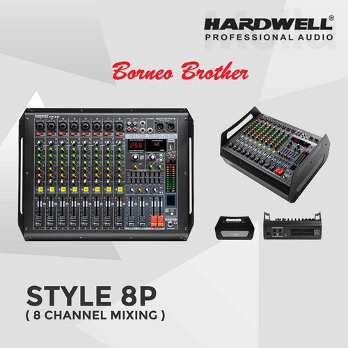 Jual Power Mixer 8 Channel Hardwell STYLE 8P STYLE 8 P STYLE8P Original ...