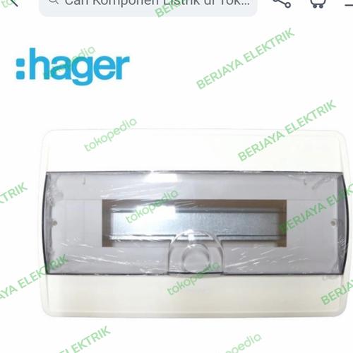 Jual HAGER BOX MCB VS112TVA 12Grup Outbow Transparant - Jakarta Pusat ...