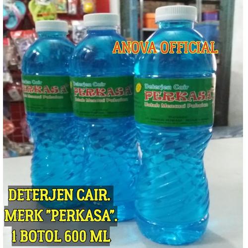 Jual PER DUS. DETERJEN CAIR. MERK "PERKASA".ISI 600 ML. (SABUN CUCI ...