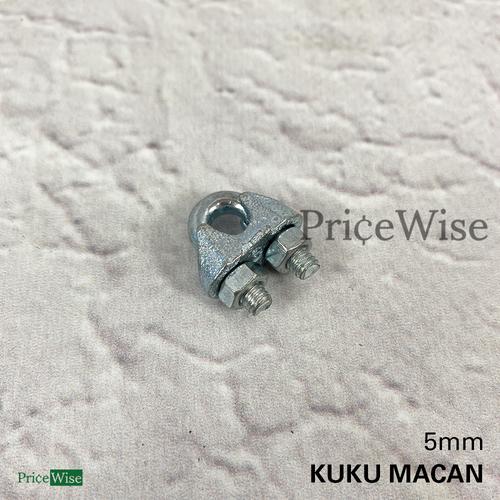 Jual Kuku Macan 5 mm / Klem Seling / Clam Seling / Wire Rope Clip ...