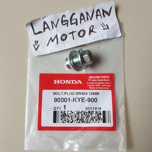 Jual BOLT DRAIN BAUT PEMBUANGAN OLI MESIN NEW MEGA PRO CBVERZA VERZA ...