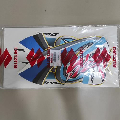Jual Sticker Stiker Striping Decal Body Suzuki TS125 Original Baru ...