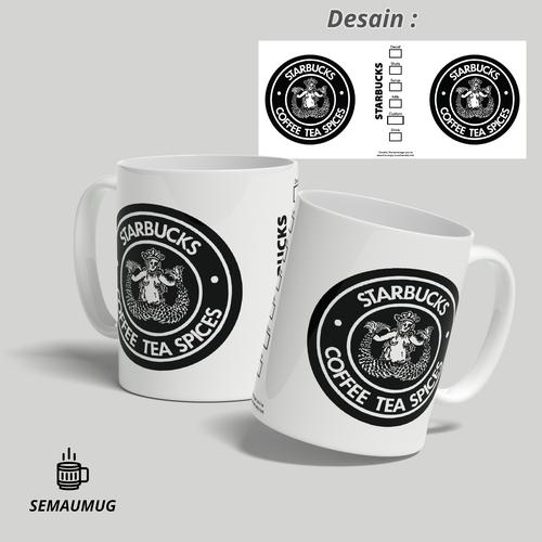 Jual MUG MODEL STARBUCKS KADO HAMPERS GELAS CANGKIR PRINT CUSTOM ...