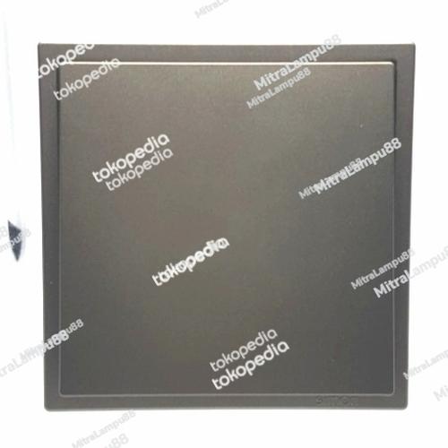 Jual Saklar Engkel/Tunggal SIMON I7 GREY/Abu abu Sakelar Inbow 1Gang i7 ...