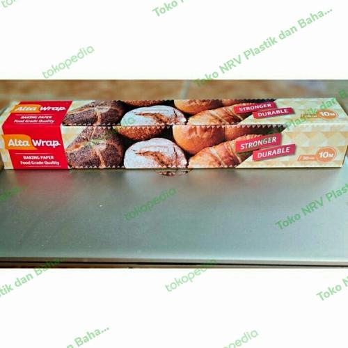 Jual Baking Paper Roll | Kertas Alas Kue | Kertas Roti | 30cmx10m ...