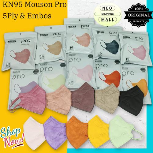 Jual Masker KN95 Mouson Pro 5Ply Isi 10Pcs , Masker KN95 Pro Mouson 5 ...