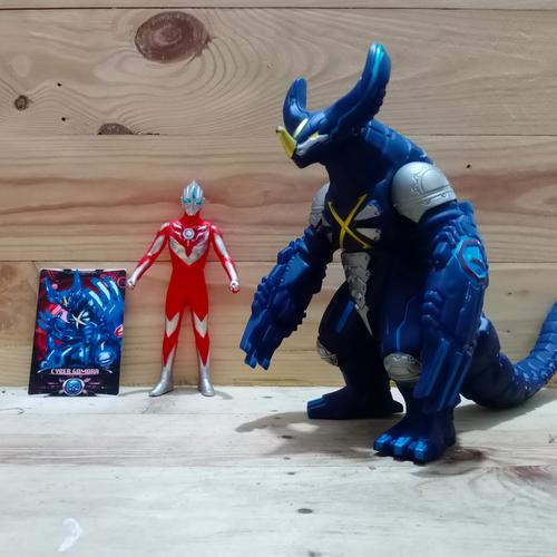 Jual figure ultraman x ultra monster kaiju cyber gomora plus ultraman ...