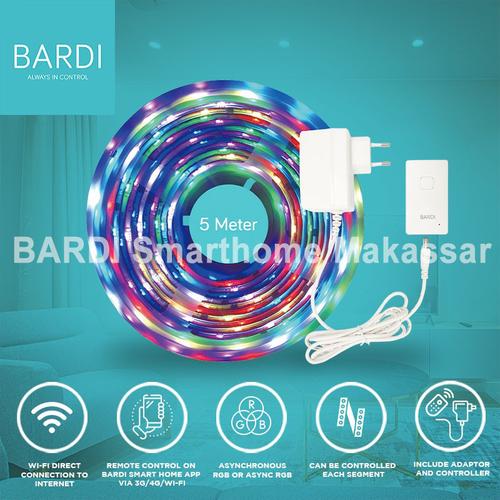 Jual BARDI LED Flowing Strip 5M with Adaptor Smart Wifi - Kota Makassar ...