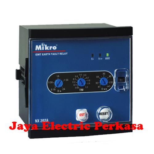 Jual MIKRO NX202A-240A EARTH FAULT RELAY NX202A - 240A EFR - Jakarta ...