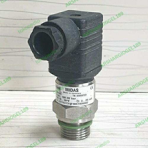 Jual Pressure Transmitter Jumo Midas 100bar 401001.000 TN43008703 G 0 ...