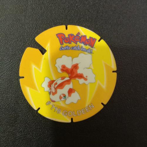 Jual maenan tazos chiki spin smash jadul vintage original goldeen ...