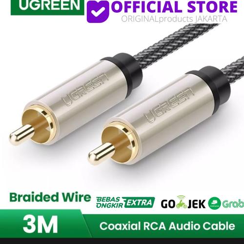 Jual Ugreen Kabel Digital Coaxial RCA Audio male to cowo amplifier ...