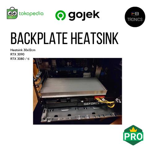 Jual cooling backplate heatsink rtx 3080 3090 pendingin backplate ...