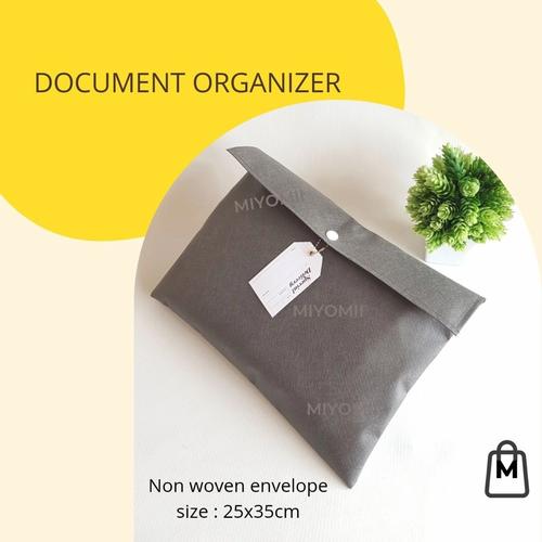 Jual Map dokumen/map kancing/map kain/amplop kain/cover dokumen/map ...