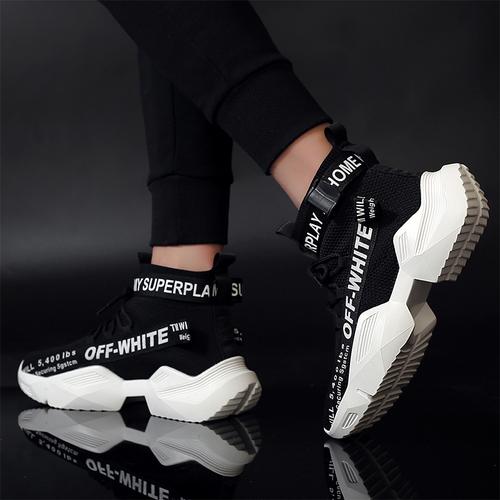 Jual Import Sepatu Pria Running Sneaker High Cut Kets Sport Boots Keren ...