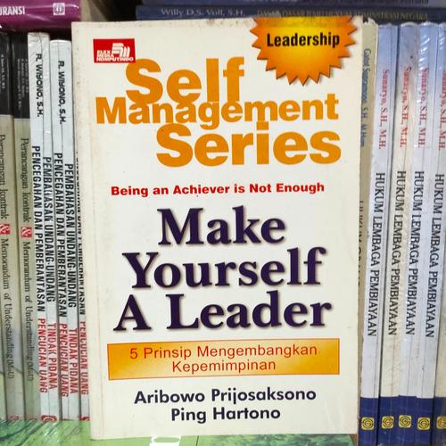 Jual self management series 5 prinsip mengembangkan kepemimpinan oleh ...