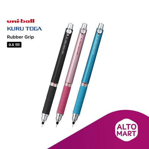 Promo UNI Kuru Toga Rubber Grip Mechanical Pencil 0.5 mm Pensil Mekanik ...