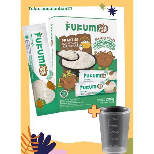 Jual Beras Porang fukumi Box (Sachet 7x40 gr) - Beras Diet Rendah ...