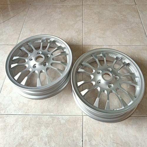 Jual velg vrossi tuscan silver vespa px excel spartan pxe npx bkn zeus ...