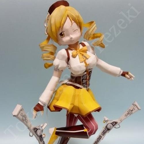 Jual Figure Madoka Magica Paper Craft Mami Tomoe Japanese Girl ...