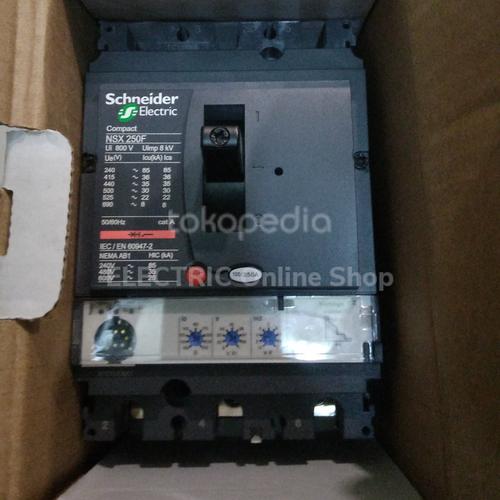 Jual MCCB Schneider NSX250F 3P 250A TMD LV431770 Original Schneider - Jakarta Pusat - ELECTRIC ...