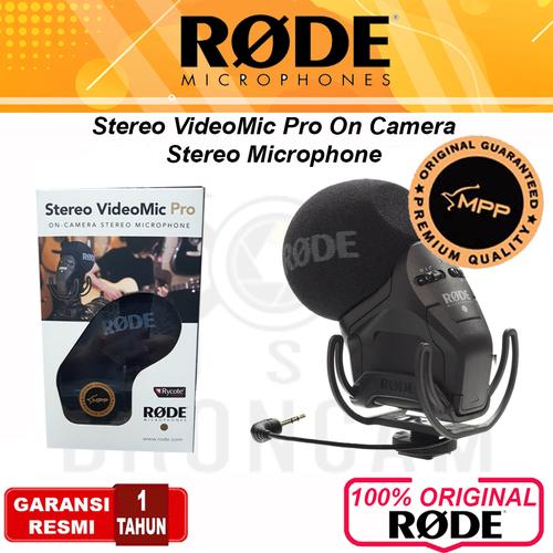 Promo Rode Stereo VideoMic Pro Rycote Stereo On-camera Microphone ...