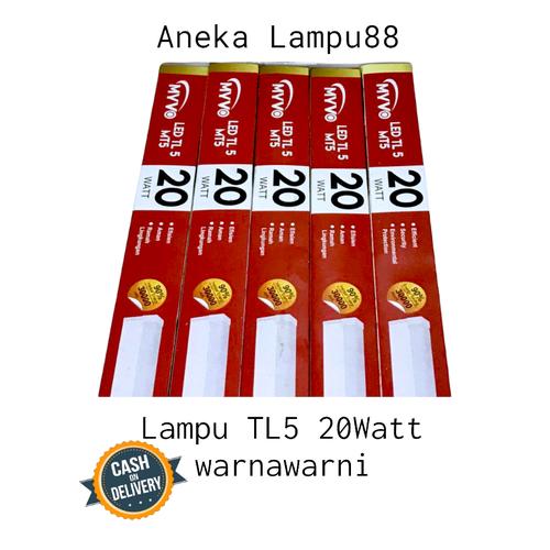 Jual LAMPU LED T5 20WATT WARNA WARNI / LAMPU LED TL5 NEON / LAMPU T5 ...