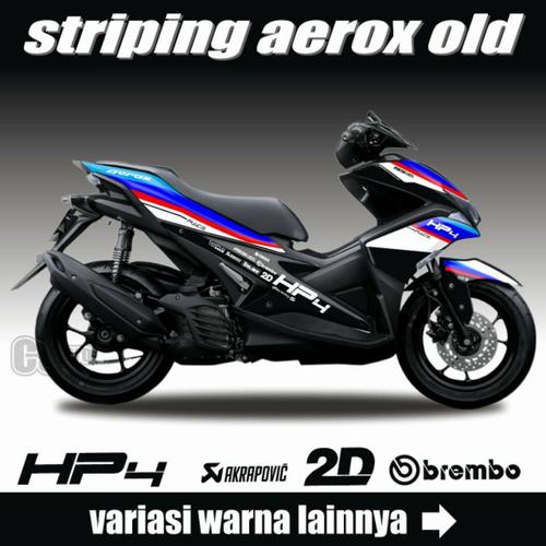 Jual Decal Striping Sticker Yamaha Aerox Old Stiker Variasi Semi Full ...