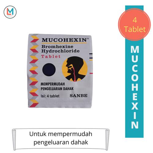 Jual Mucohexin 1 Strip 4 Tablet | Obat Meredakan Batuk - Kota Surakarta ...
