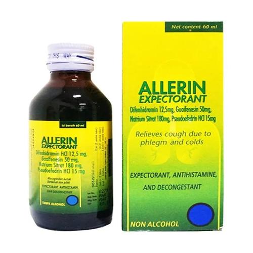Jual ALLERIN EXPECTORANT SIRUP 60 ML - Kota Denpasar - Apotek Soya ...