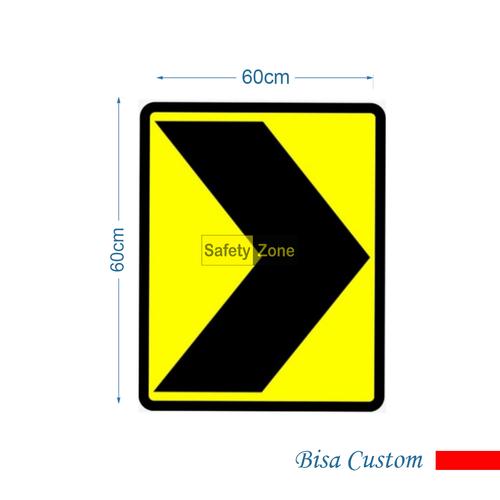 Jual Rambu Lalulintas tikungan kanan dan kiri 60CM - Jakarta Barat ...