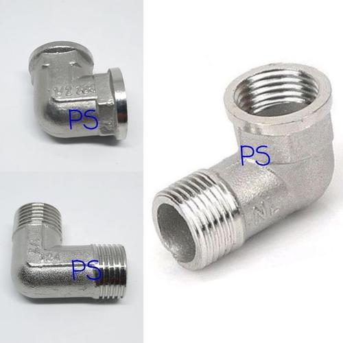 Jual Knee Keni Elbow Siku L Drat Luar 1/2 x 1/2 Stainless 304 ...