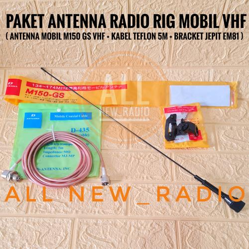 Jual PAKET ANTENA RIG MOBIL VHF M150 GS GSA ANTENA RIG ICOM YAESU ...