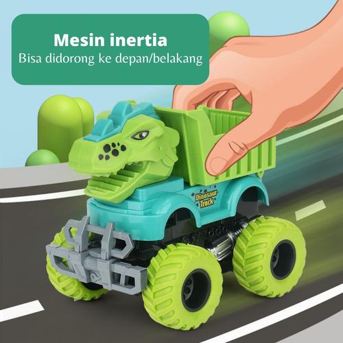Jual Mobil Mobilan Anak Off Road Inertia Dino Mainan Anak Dinosaur ...