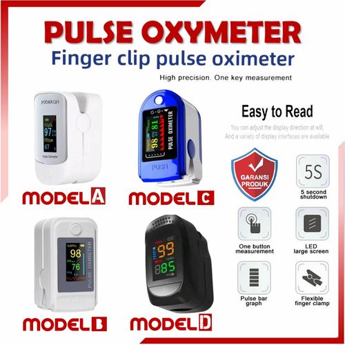 Jual Yobekan Fingertip Pulse Oximeter Oxymeter Alat ukur Kadar Oksigen ...