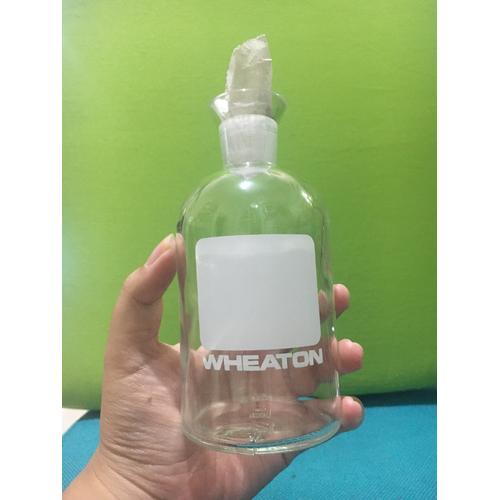 Jual Borosilicate Glass BOD Bottle 300ml Clear Botol BOD Brand Wheaton ...