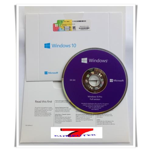 Jual Promo Wind 10 Pro Oem Full Package 1pk DSP OEI DVD Garansi ...