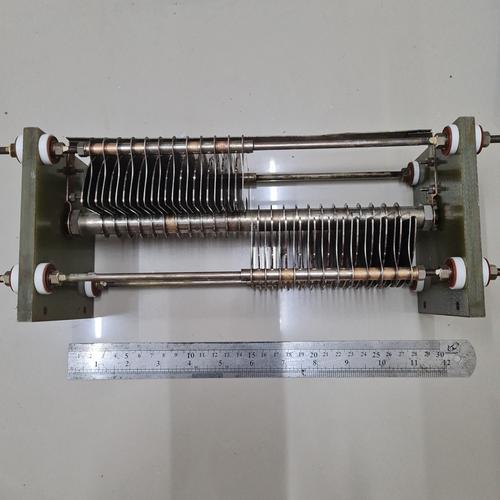 Jual varco besi 2x 320 pf high voltage, variable capasitor - Kota ...