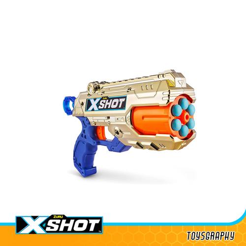 Jual Zuru Xshot REFLEX 6 GOLD Chrome Not Nerf Disruptor X Shot ...