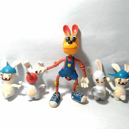 Jual Rabbids Rabbit Kelinci Invasion Chaki Kids KFC Mix Bendable Bunny ...
