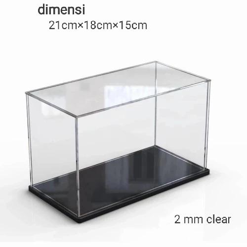 Jual Akrilik BOX display action figure ACRYLIC 21×18×15cm - Kab ...