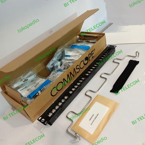 Jual patch panel 24 port commscope / commscope path panel 24port ...
