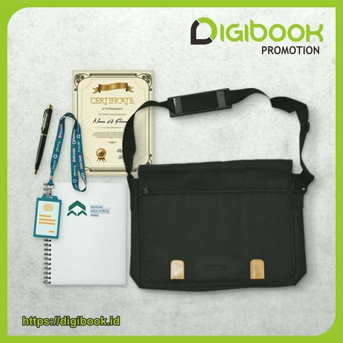 Jual Paket Seminar Kit Isi 5 - Tas Laptop, Pulpen, Agenda, Lanyard ...