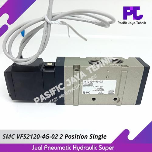 Jual solenoid valve 220v SMC VFS2120-4G-02 2 Position Single VFS Series - Jakarta Barat ...